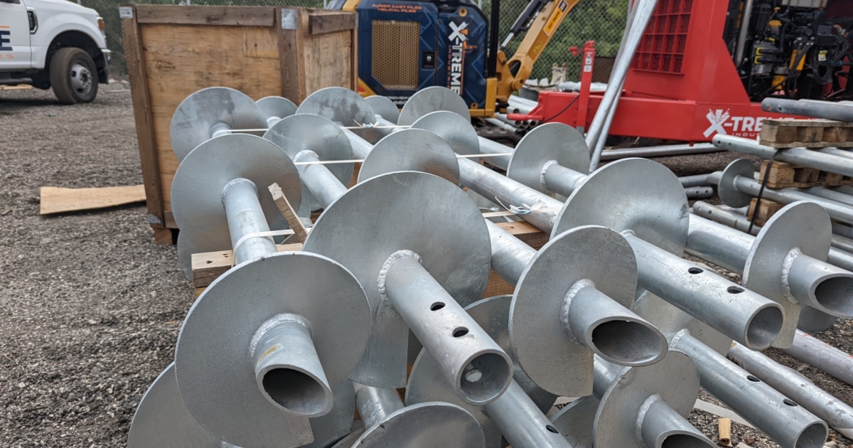 How to compare auger cast piles with helical piles - Xtreme Industries